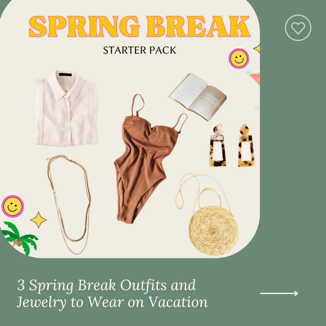 3 Spring Break Outfits and Jewelry to Wear On Vacation – Aiori