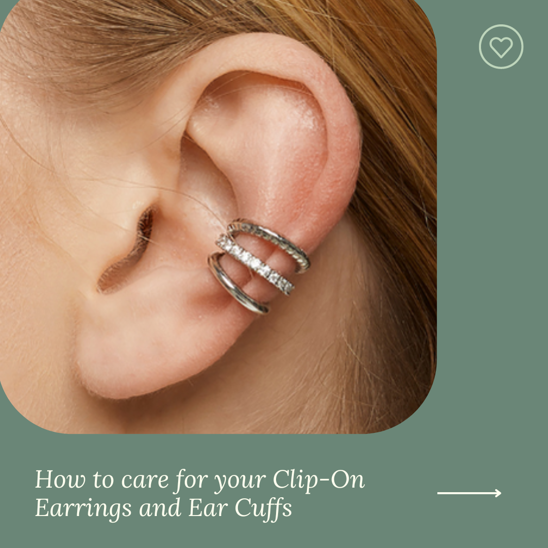How to care for your clip on earrings and ear cuffs – Aiori