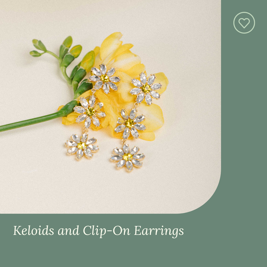 Keloids and Clip On Earrings – Aiori